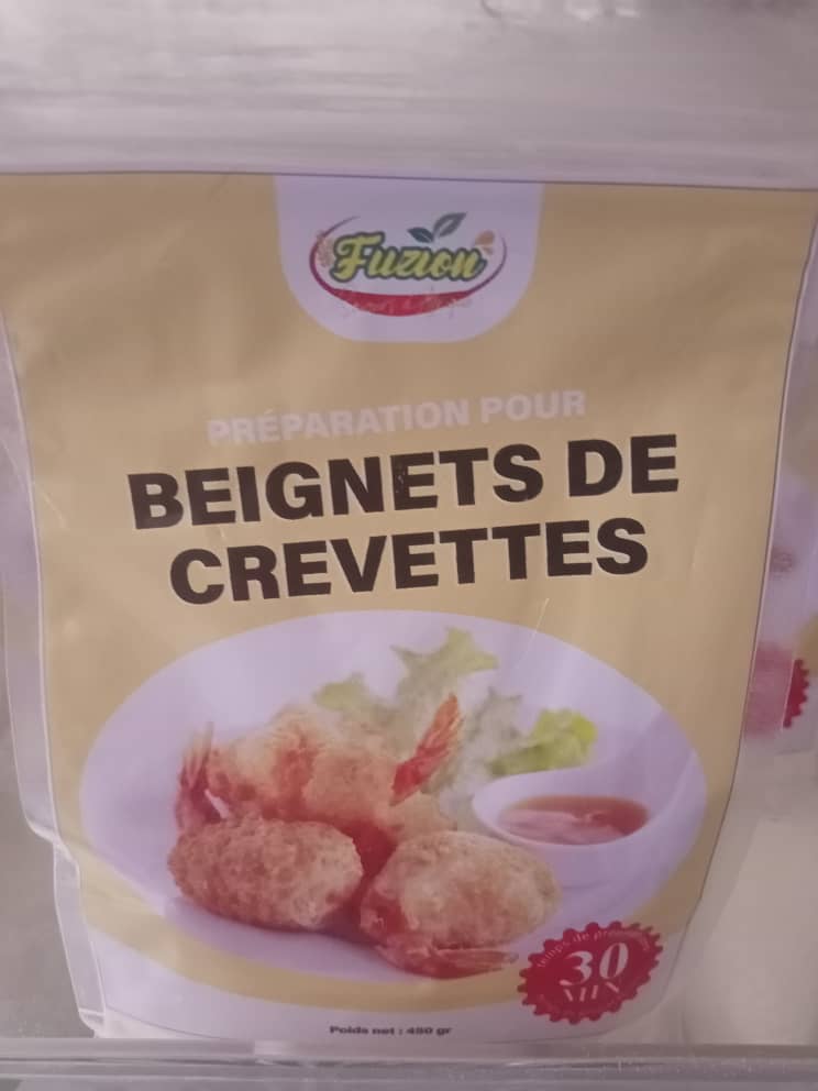 Préparation Beignets crevettes - Fuzion